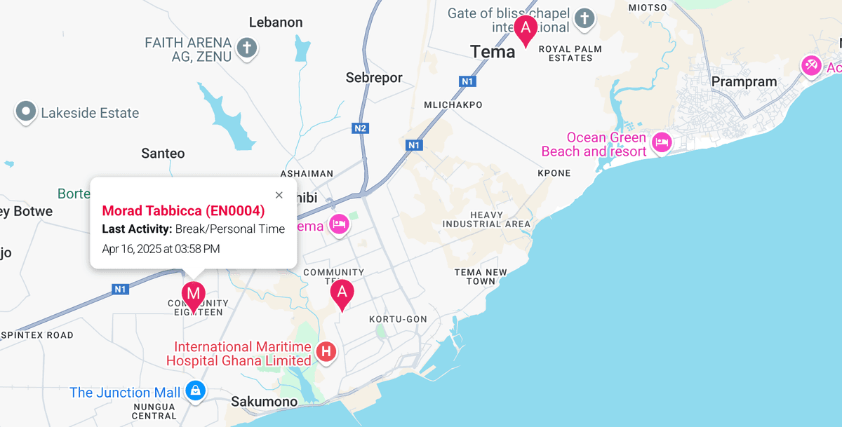 WorkPulse - Time, location, performance. Simplified.